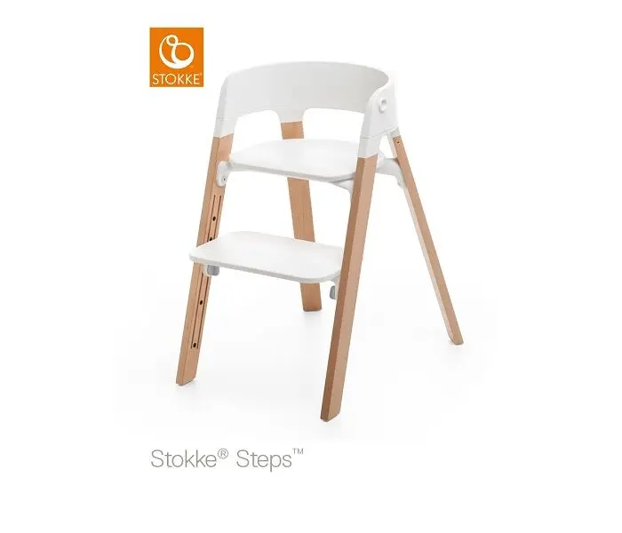 Stokke Hranilica za bebe Steps, Bež-bela