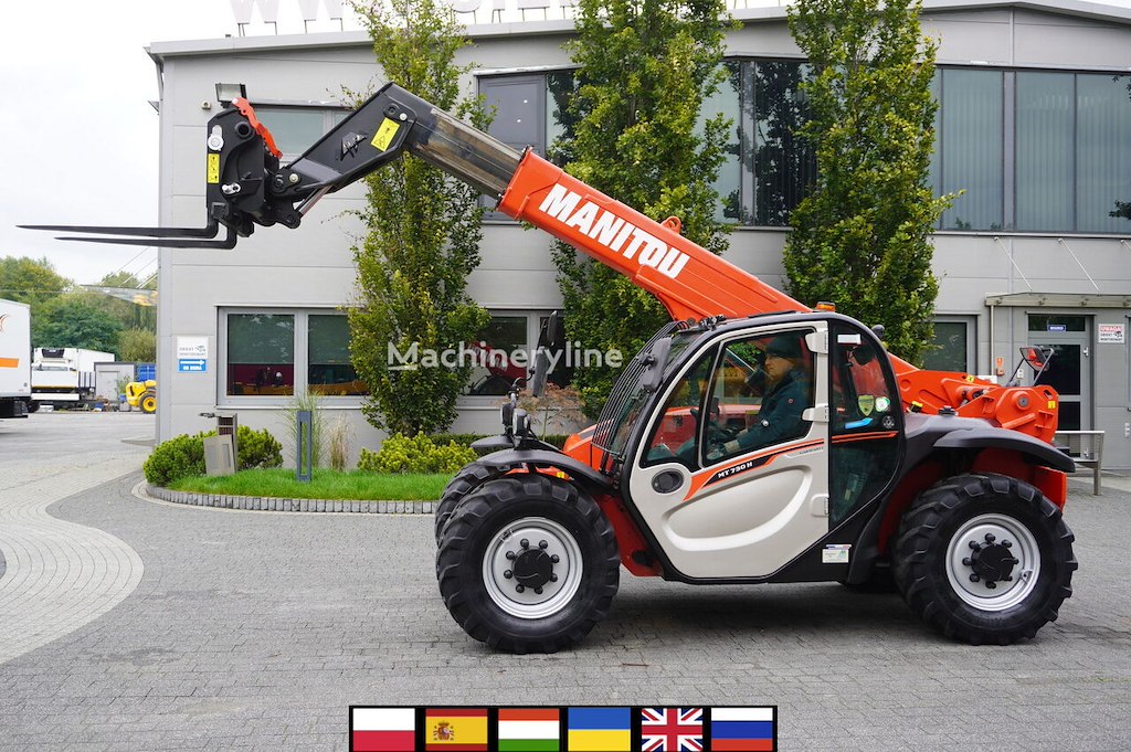 Manitou MT 730 H / 7 m reach / 3 t / height 190 cm / 2900 MTH! / Joystic teleskopski utovarivač