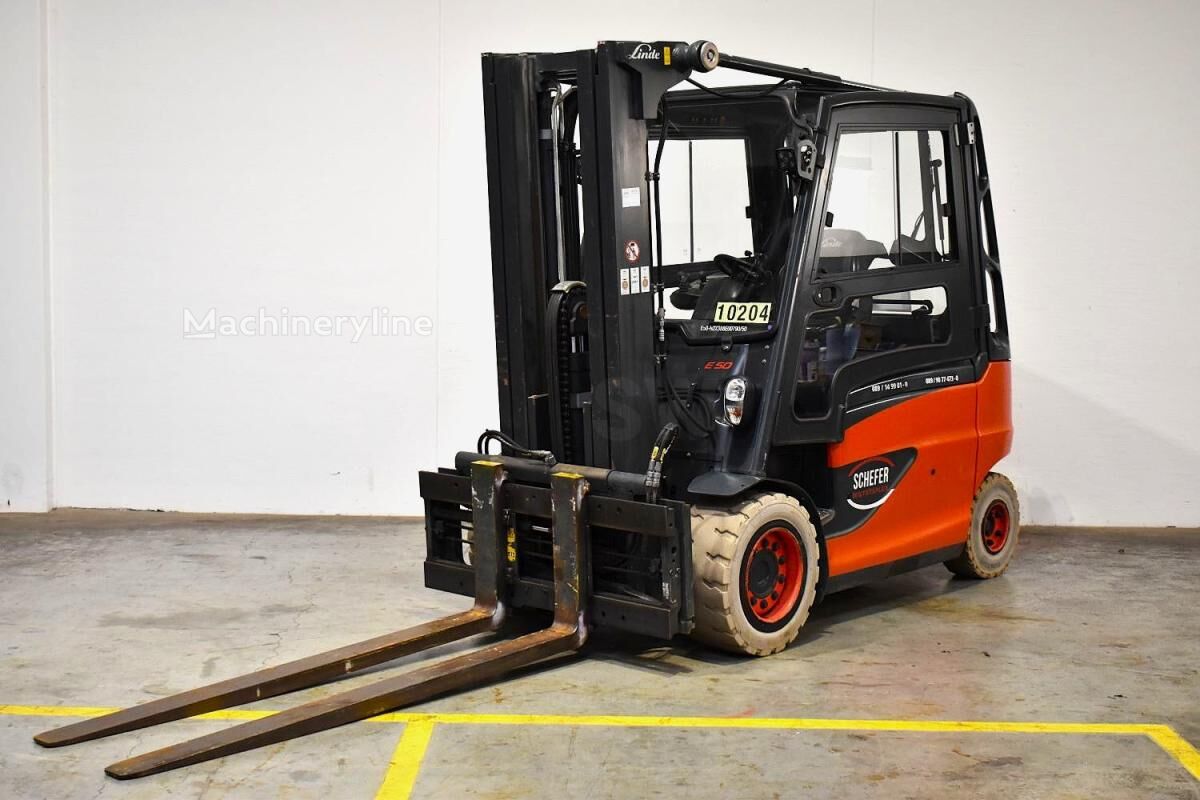 Linde E 50 HL 388 električni viljuškar