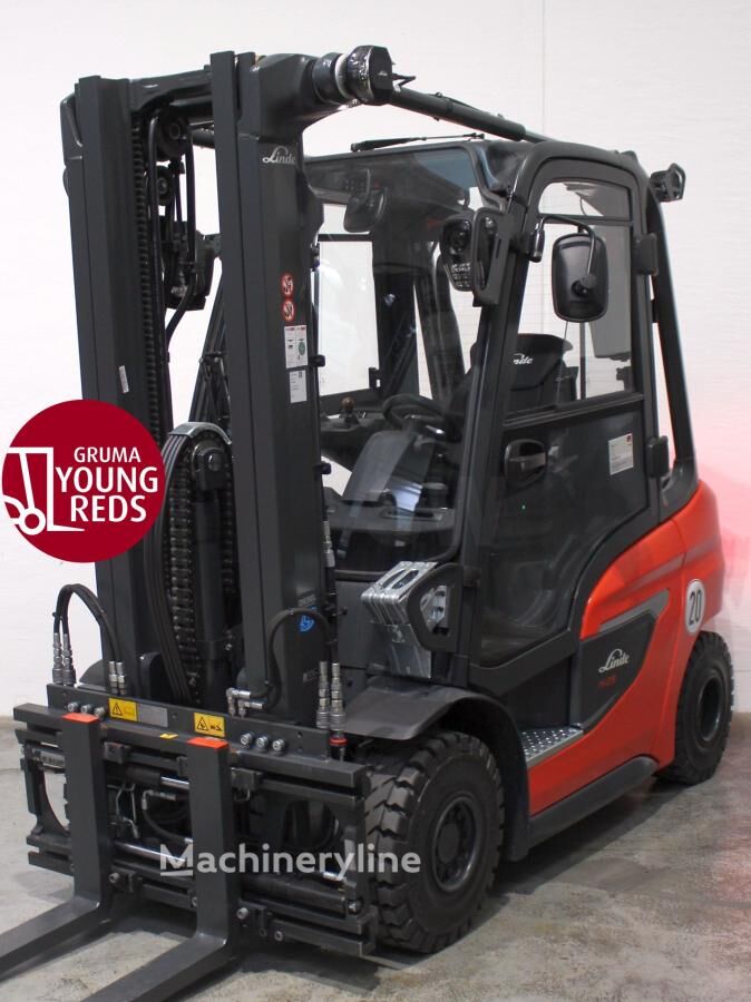 Linde H 25 D 1202 dizel viljuškar