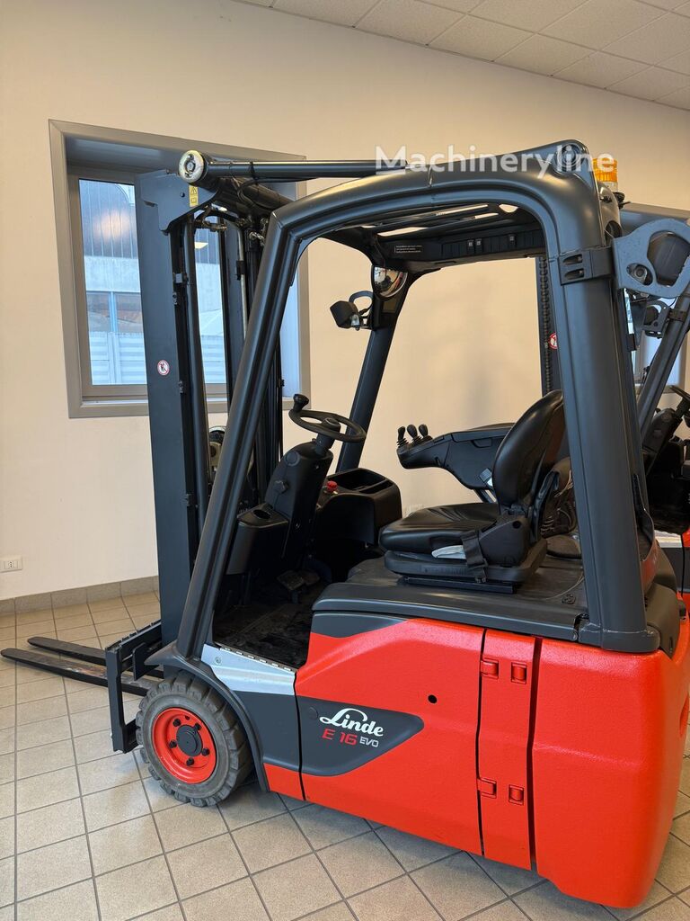 Linde E 16C-02 električni viljuškar