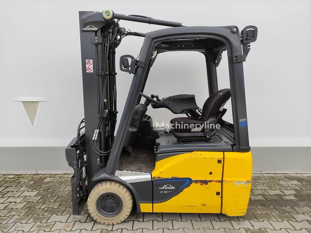 Linde E16-C-02-387 EVO viljuškar na tri točka