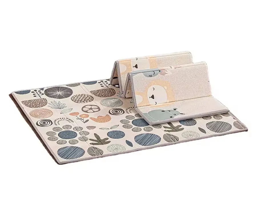Duck & Bear Podloga Za igru bebe Deco, Sklopiva, 177x196x1 cm, Šarena
