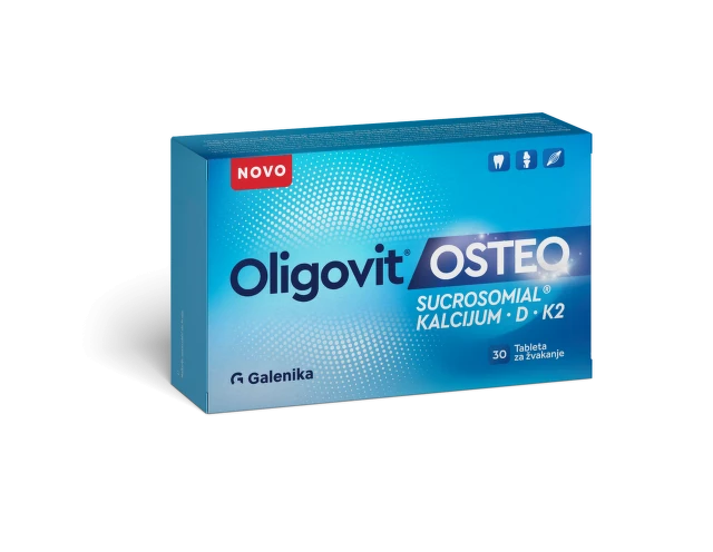 Oligovit Osteo, 30 tableta za žvakanje