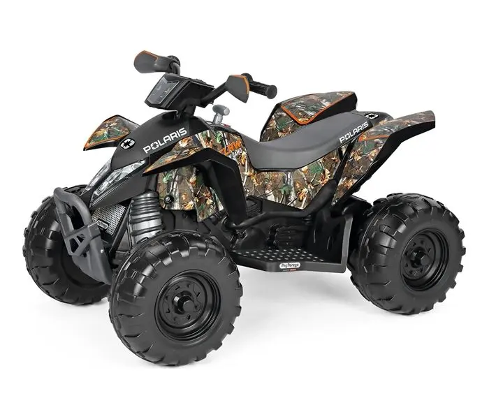 Peg Perego Motor na akumulator (12V) POLARIS OUTLAW 330W IGOR0116 COMO, Crni