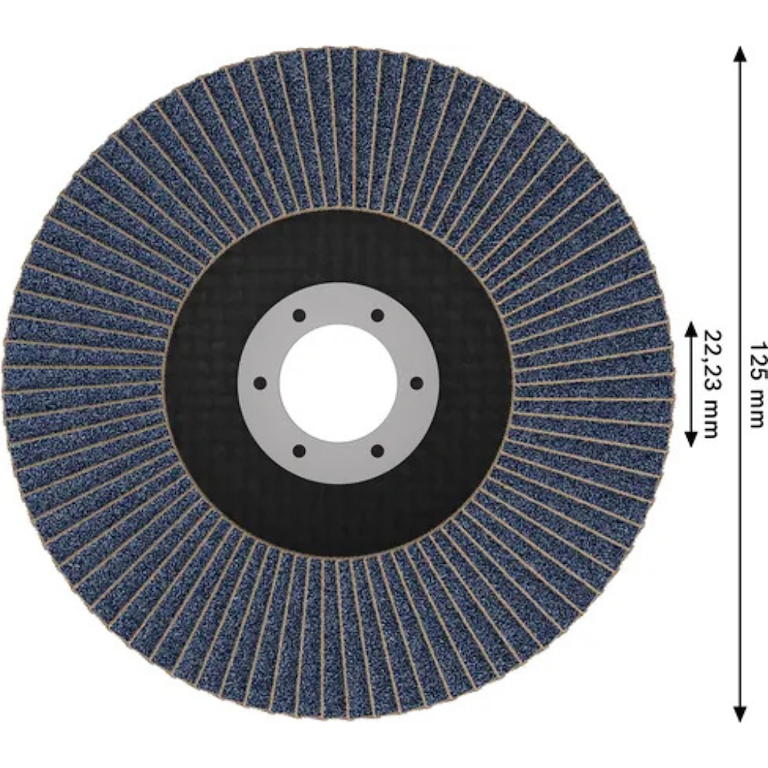 Bosch – X451 Lamelasti disk Ø125 T29 G120 15 kom – 2608626178