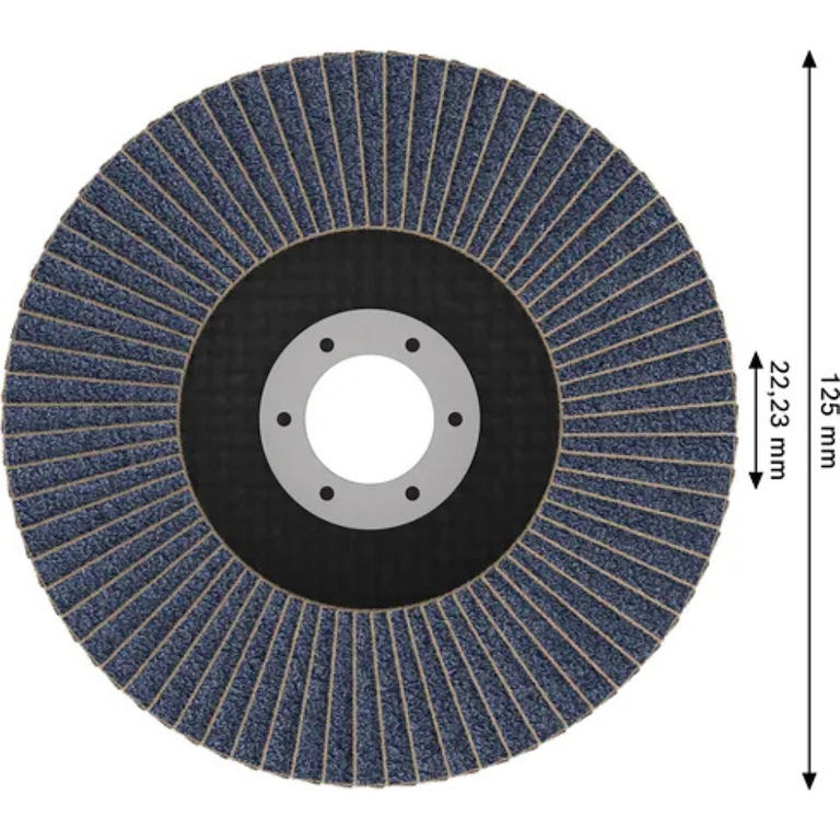 Bosch – X451 Lamelasti disk Ø125 T29 G60 15 kom – 2608626176