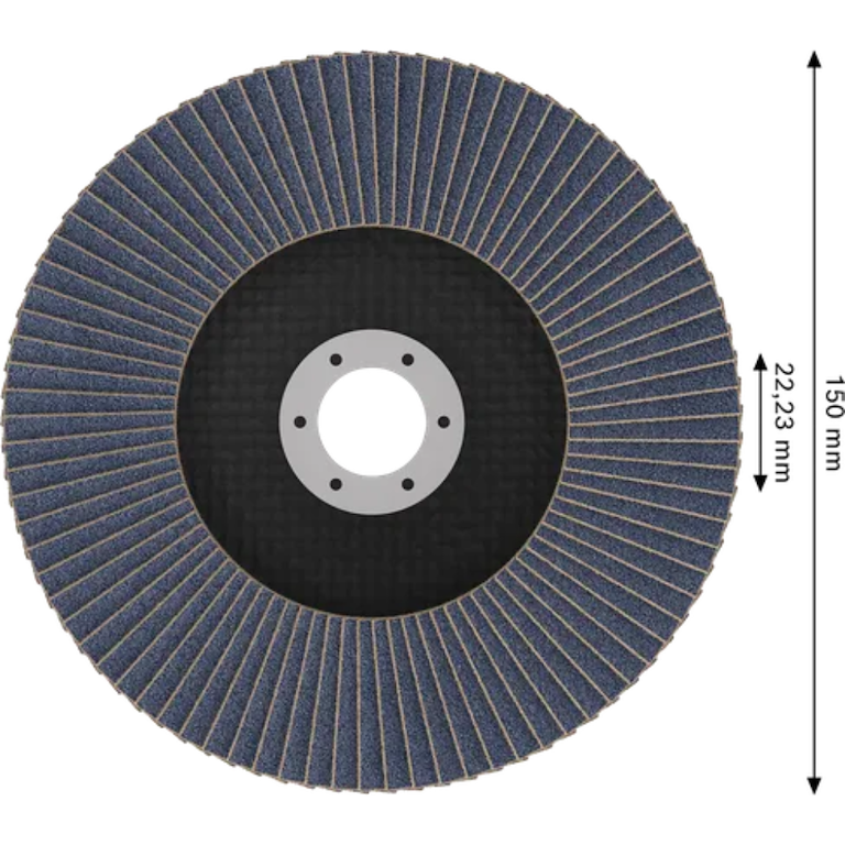 Bosch – X451 Lamelasti disk Ø150 T29 G40 1 kom – 2608626153
