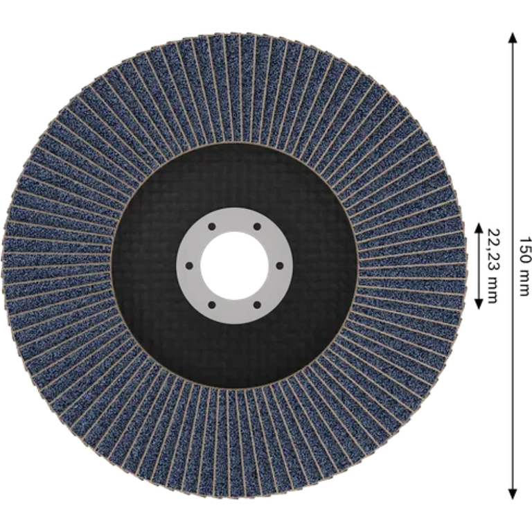 Bosch – X451 Lamelasti disk Ø150 T29 G80 1 kom – 2608626155