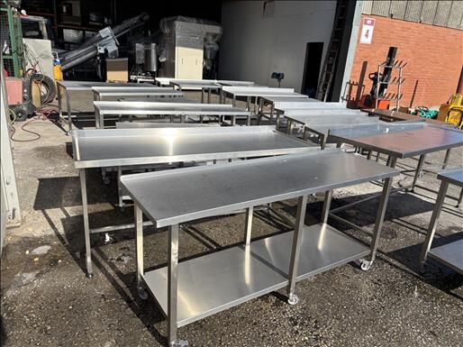 Teknomek Stainless tables radni sto od nerđajućeg čelika