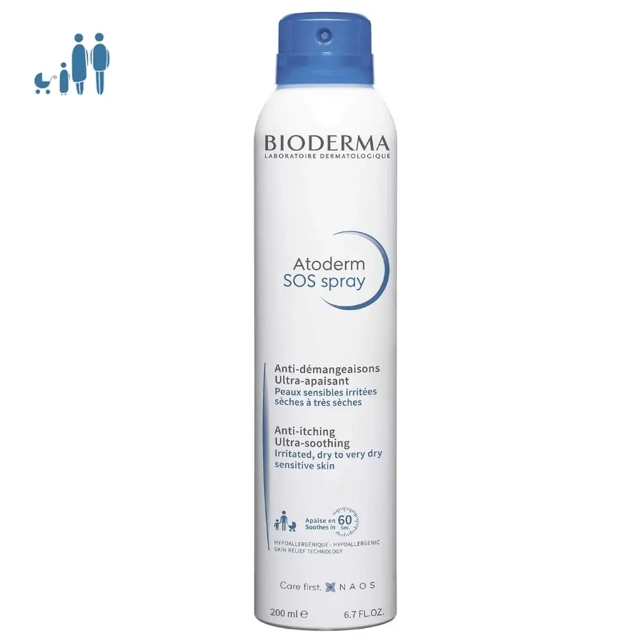BIODERMA Atoderm SOS Sprej Protiv Svraba 200 mL