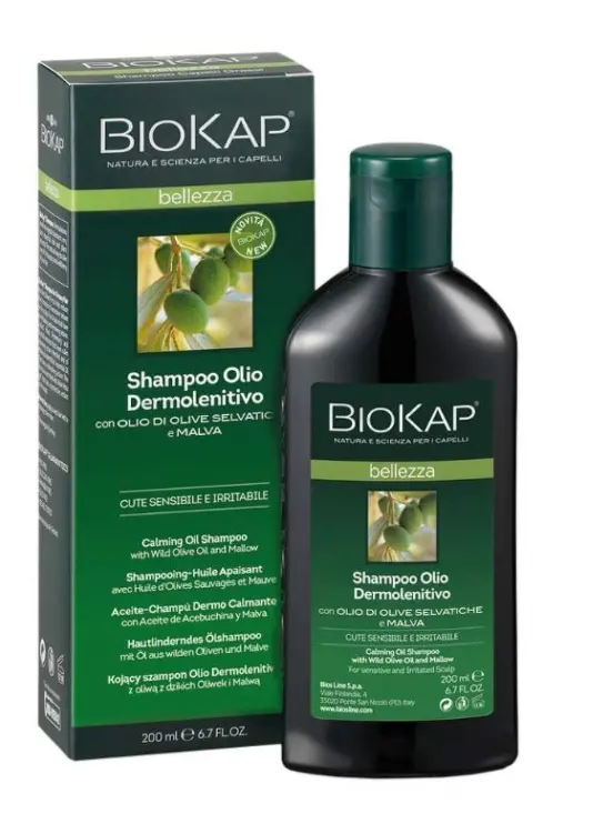 BIOKAP Uljani umirujući šampon za kosu, 200ml