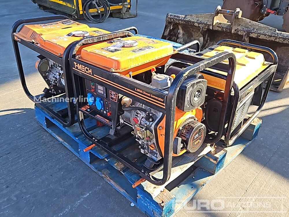 Prodaje se 2kVA Generator, Single Cylinder Engine (2 of), 230Volt Generator drugi generator na aukciji