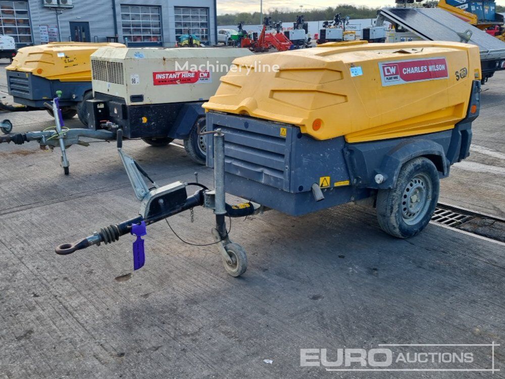 Prodaje se Atlas Copco XAS67 mobilni kompresor na aukciji