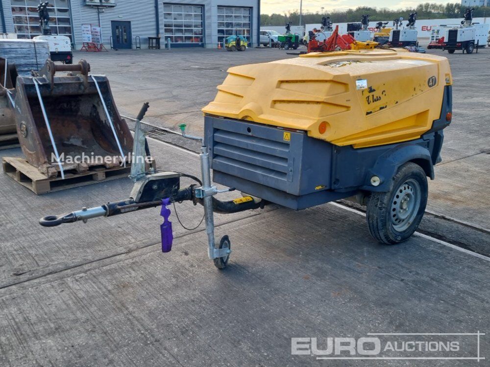 Prodaje se Atlas Copco XAS47 mobilni kompresor na aukciji