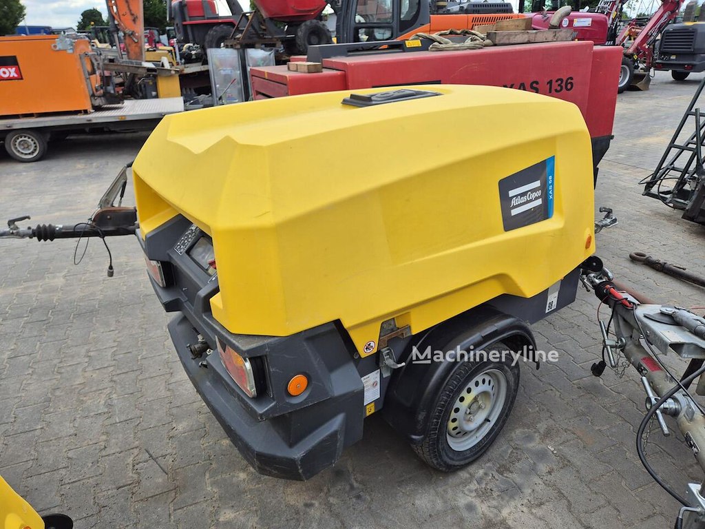 Atlas Copco XAS 58 mobilni kompresor