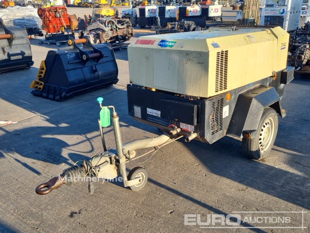 Prodaje se Doosan 741 mobilni kompresor na aukciji
