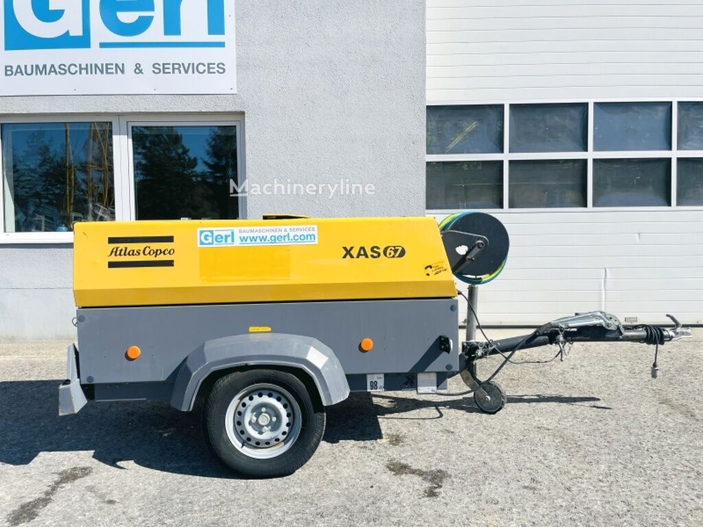 Atlas Copco XAS67 DDG mobilni kompresor