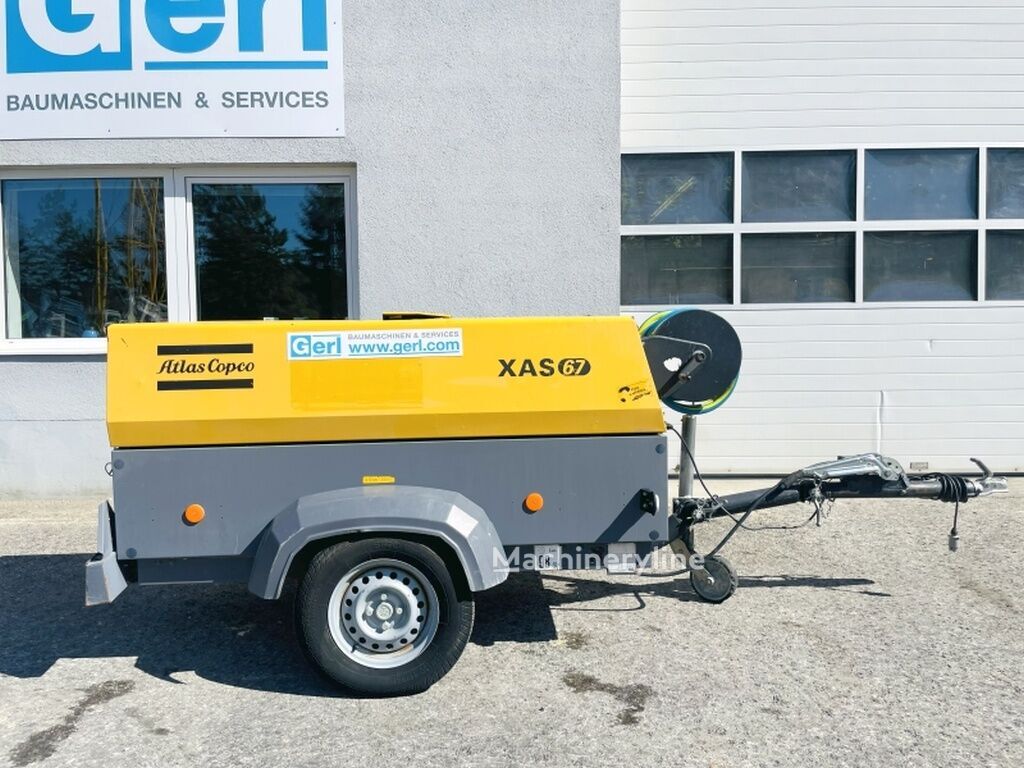 Atlas Copco XAS67 DDG mobilni kompresor