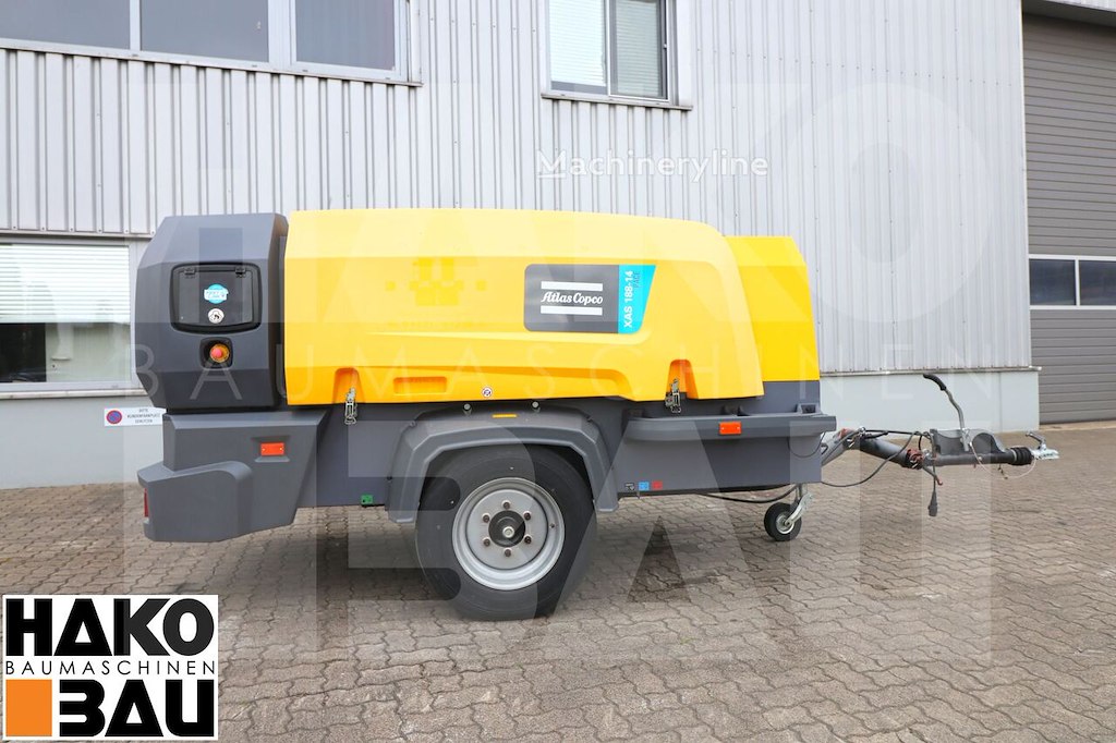 Atlas Copco XAS 188-14 PACE S5 mobilni kompresor