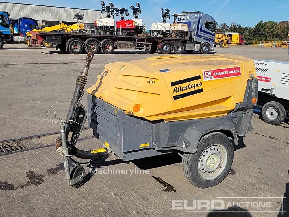 Prodaje se Atlas Copco XAS37 mobilni kompresor na aukciji