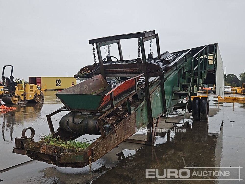 Prodaje se Single Axle Conveyor Picking Station, Overband Magnet trakasti transporter na aukciji