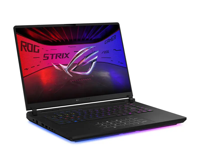 Asus Gaming laptop ROG Strix SCAR 16 G635LW-RW007W, 16" 2.5K, Ultra 9 275HX, 64GB, SSD, 2TB, GeForce RTX 5080, Win11 Home, Laptop + ROG ranac, Crni