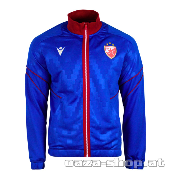 Macron zip duks CZ 2025/26 royal blue