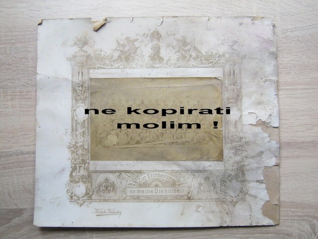 Kartonka / Austrougarska - Uspomena iz vojske