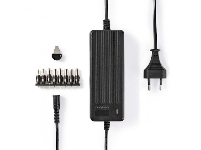 ACPA116 Universal AC Power Adapter 60W, 6-16V DC, 1.10m 5.0-5.2A 8-plug(s), Black