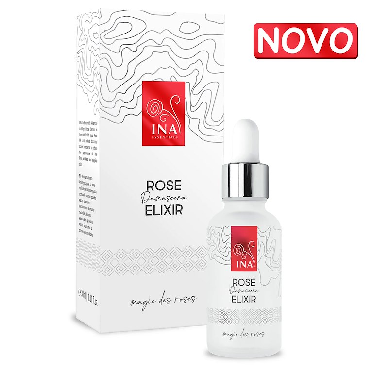 Intenzivni anti-age serum za lice sa organskim uljem ruže – Rose Elixir