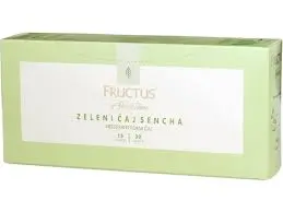 Fructus Čaj Selection Zeleni Sencha, 15 kesica