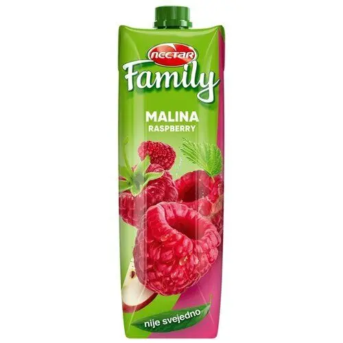 Nectar Negazirani sok, Malina i jabuka, 1l