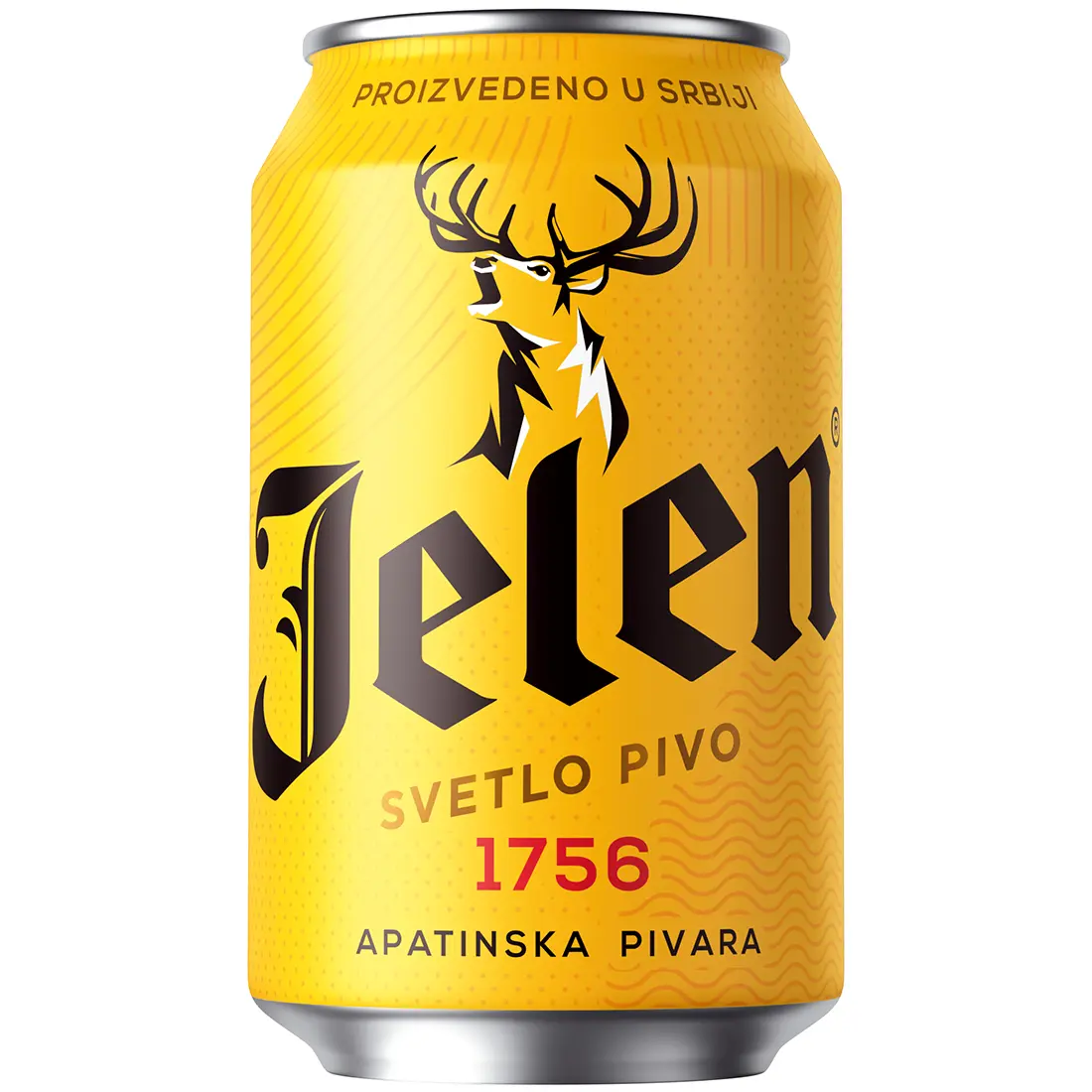 Jelen Pivo, Limenka 0.33L