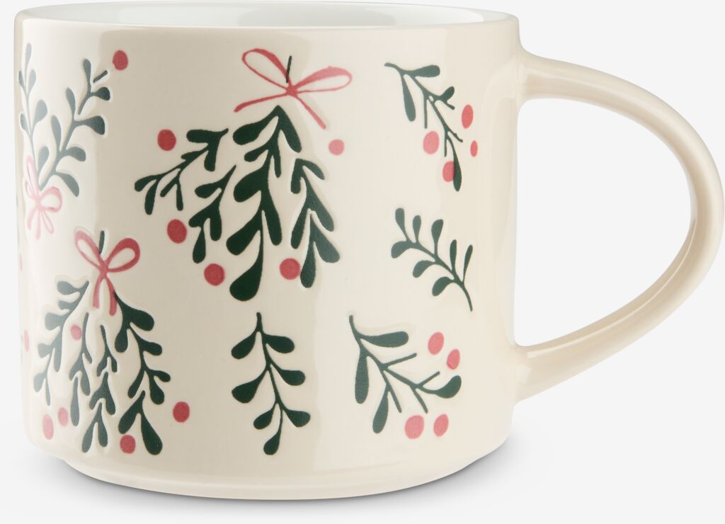 XMAS mug LIN H9cm stoneware 45cl SDP