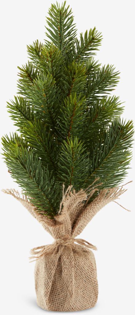 Veštačka jelka KVASER Ø14xV34cm zelena sa kesom