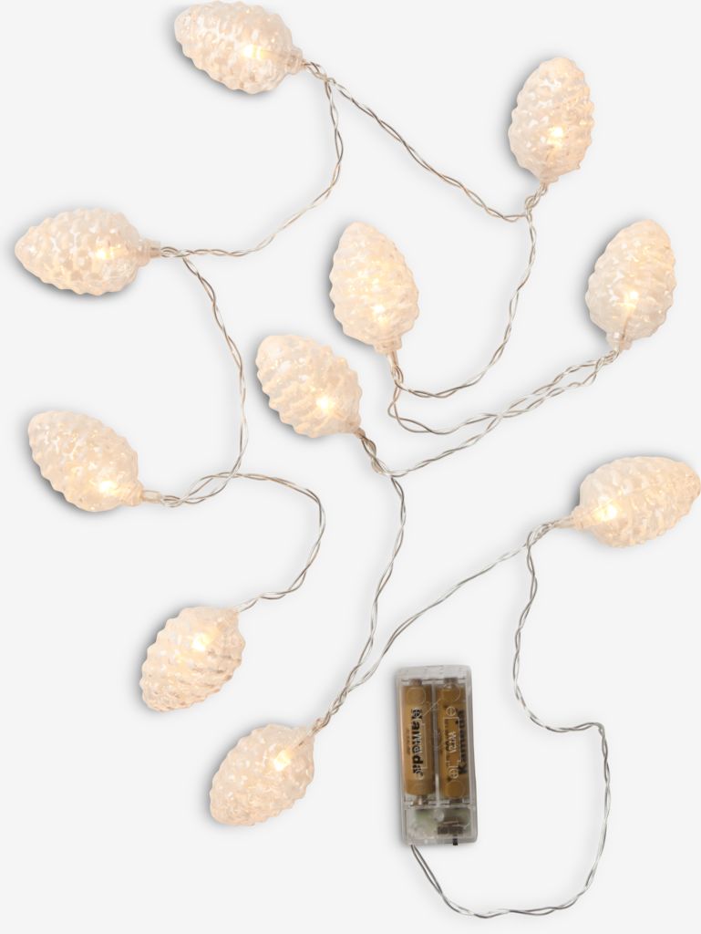 LED lampice OPALIT sa 10 LED šišarki i tajmerom