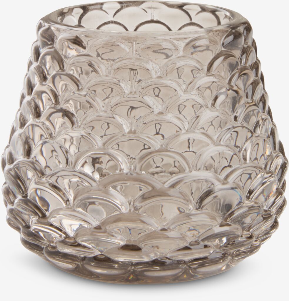 XMAS Tealight holder BIFROST Ø8xH7cm gre