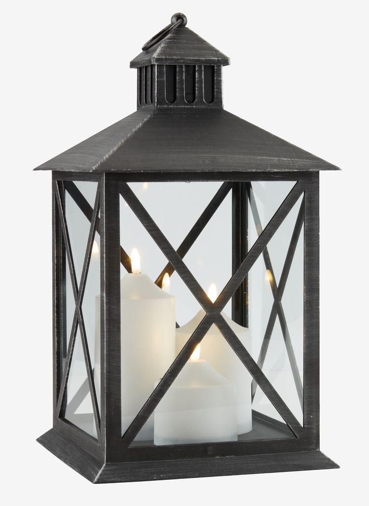 Fenjer PULKA Š23xD23xV40cm sa LED