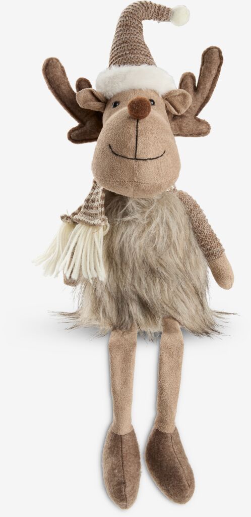XMAS Reindeer ANGELIT H56cm brown