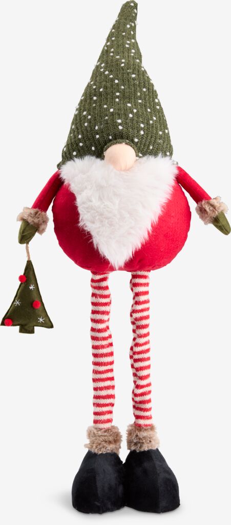 XMAS Christmas elf KULDE H82cm adj. legs
