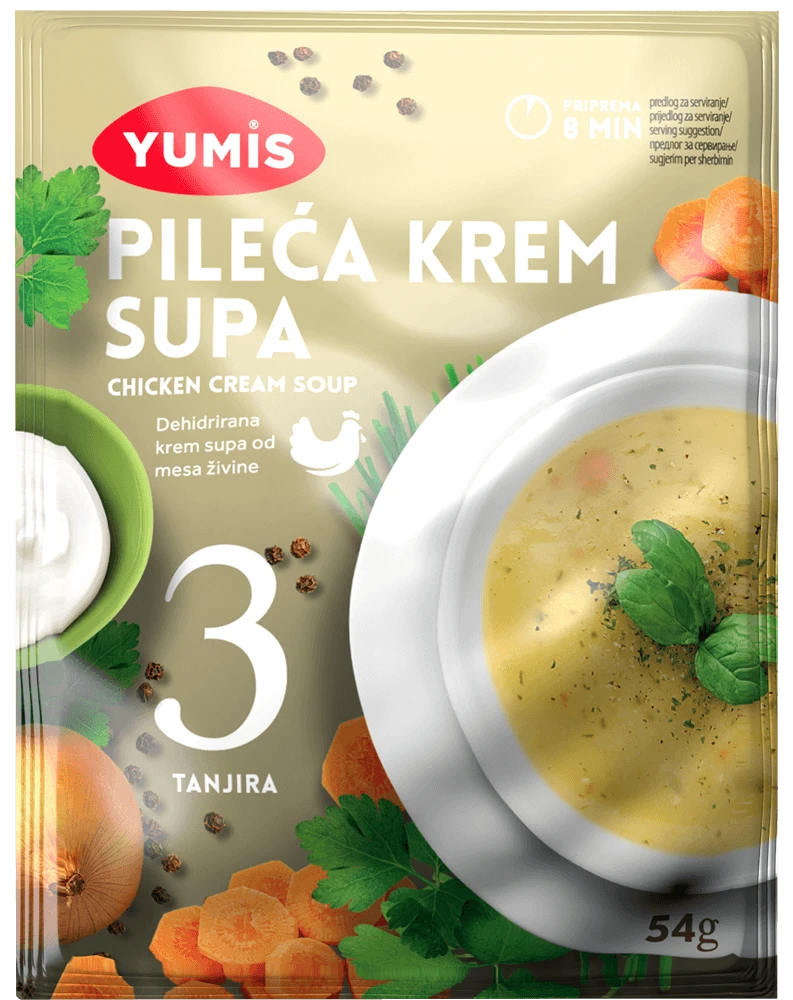 Yumis Krem Pileća supa, 54 g