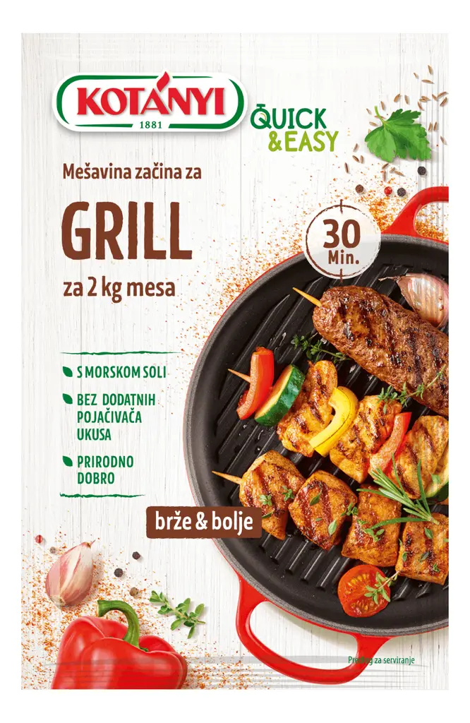 Kotanyi Mešavina začina za gril, 40 g