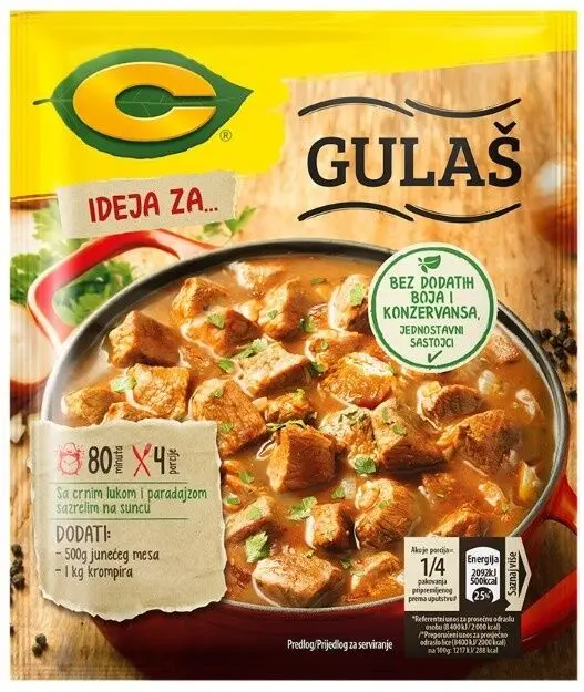 C Dodatak za gulaš, 50 g