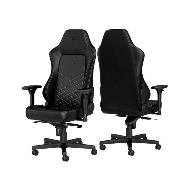 NOBLECHAIRS Gejmerska stolica Hero, crna/bela