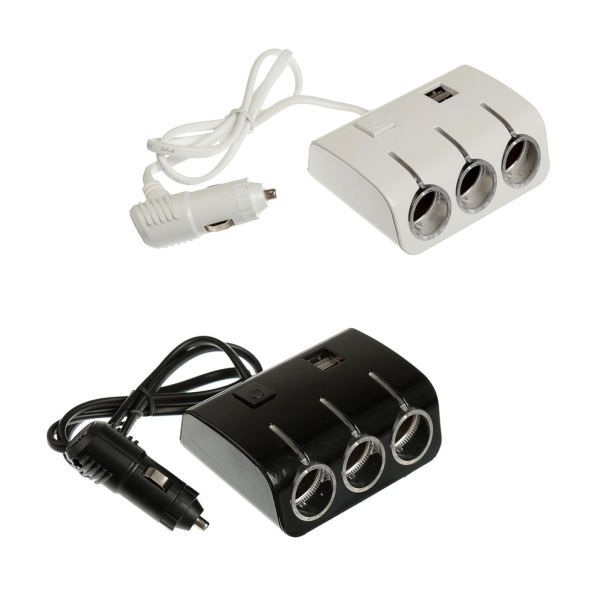 Adapter JWD utičnica za auto 1 na 3
