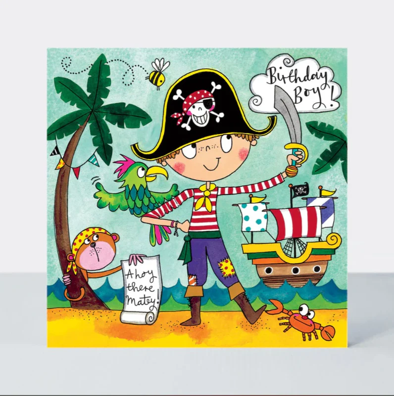 Čestitka puzzla - Birthday Pirate