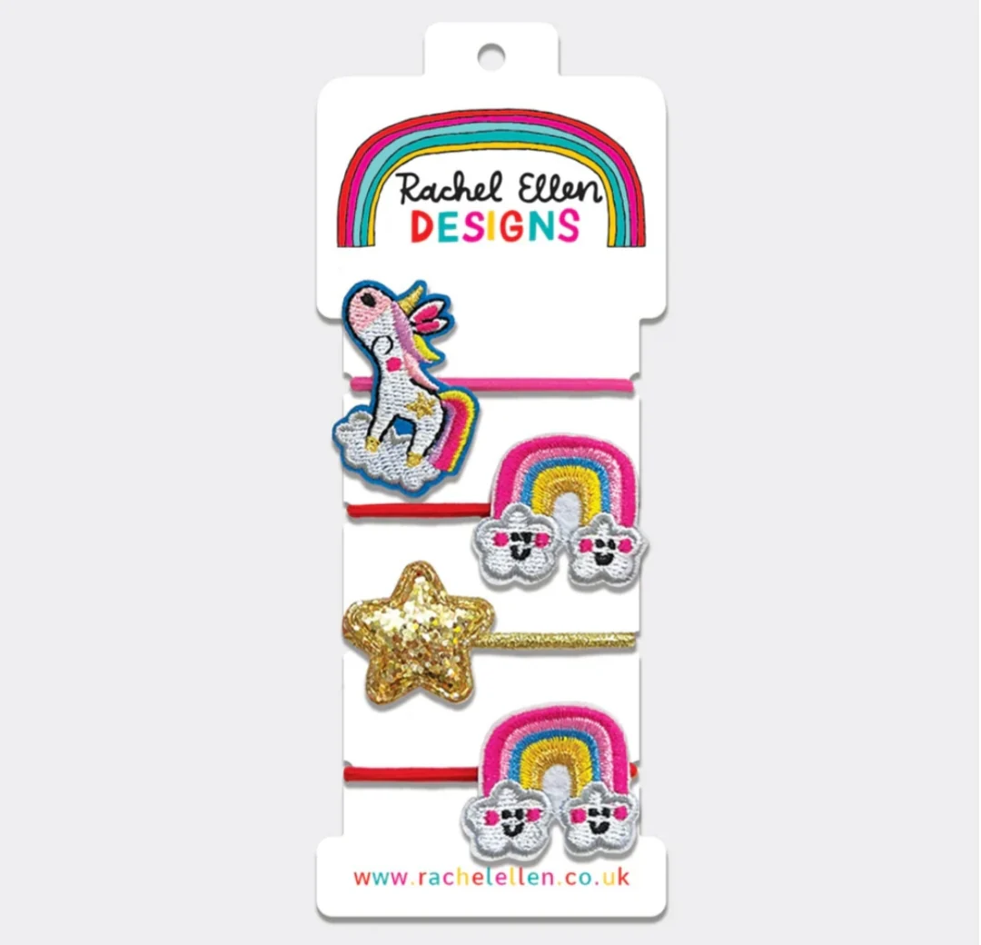 Gumice za kosu - Unicorn/Rainbow