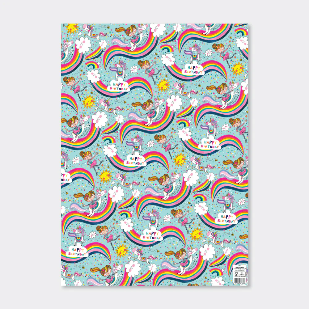 Ukrasni papir - Magical Rainbow Adventure