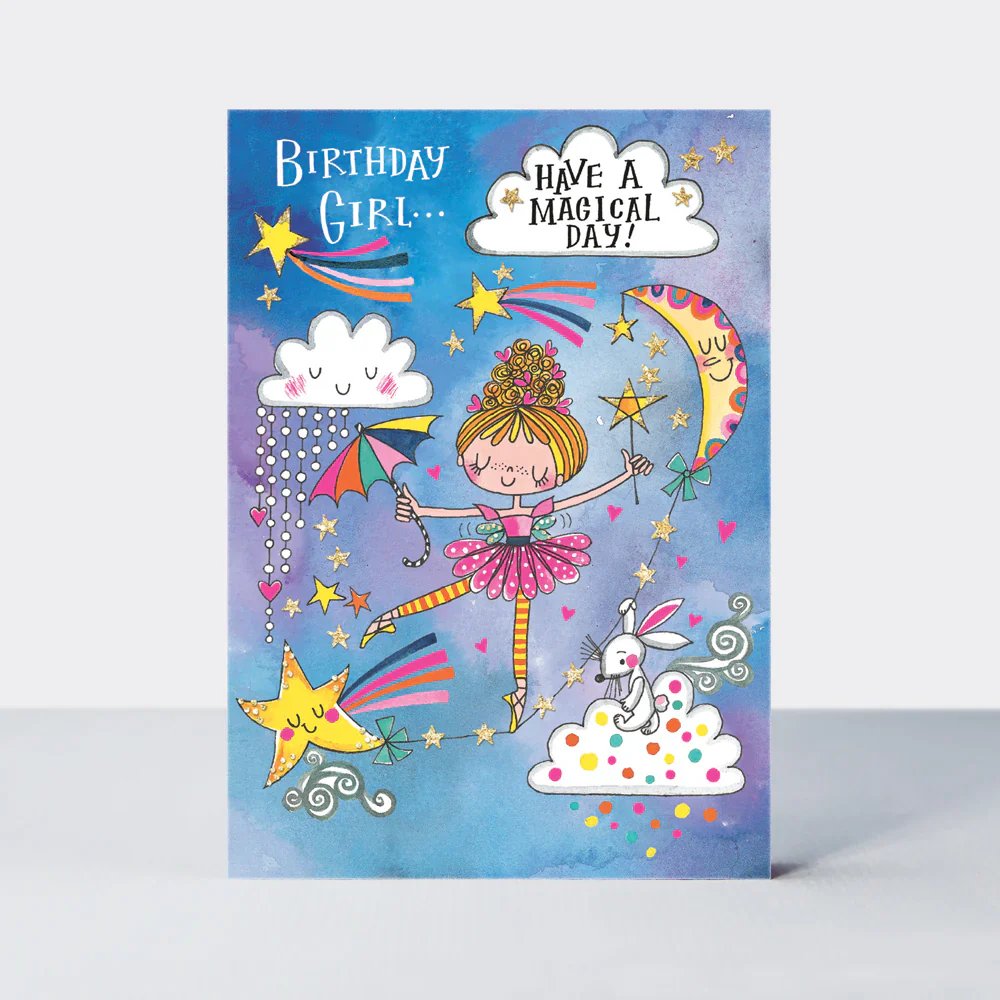 Čestitka - Birthday Girl/Magical Day